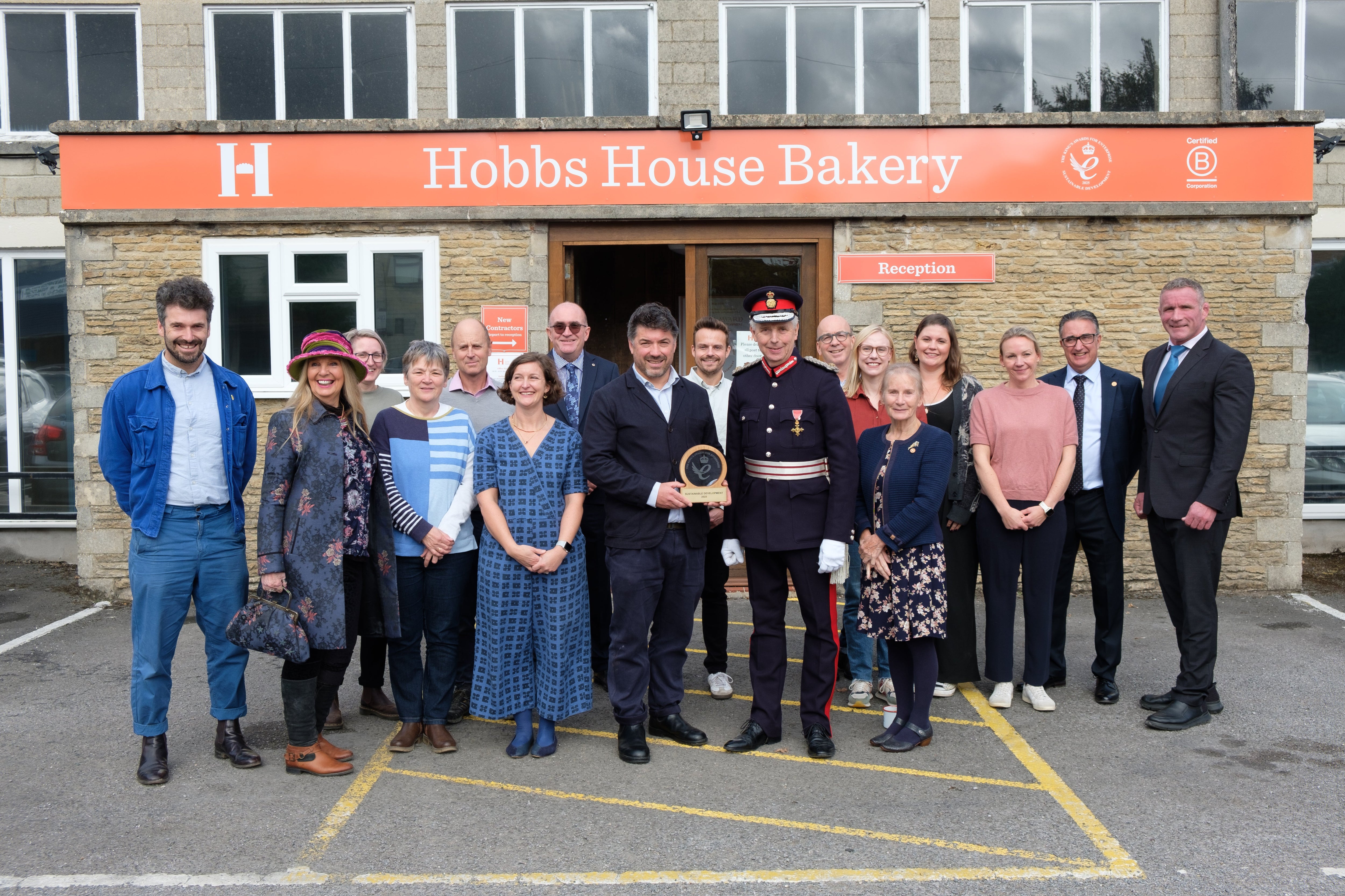 King's Award Presentation - Hobbs House Bakery